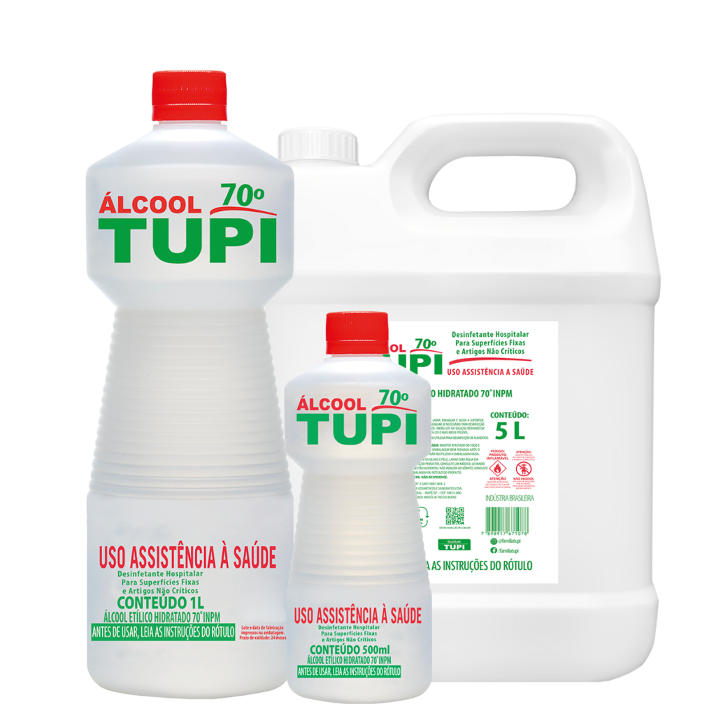 Álcool TUPI 92,8° INPM - Familia Tupi