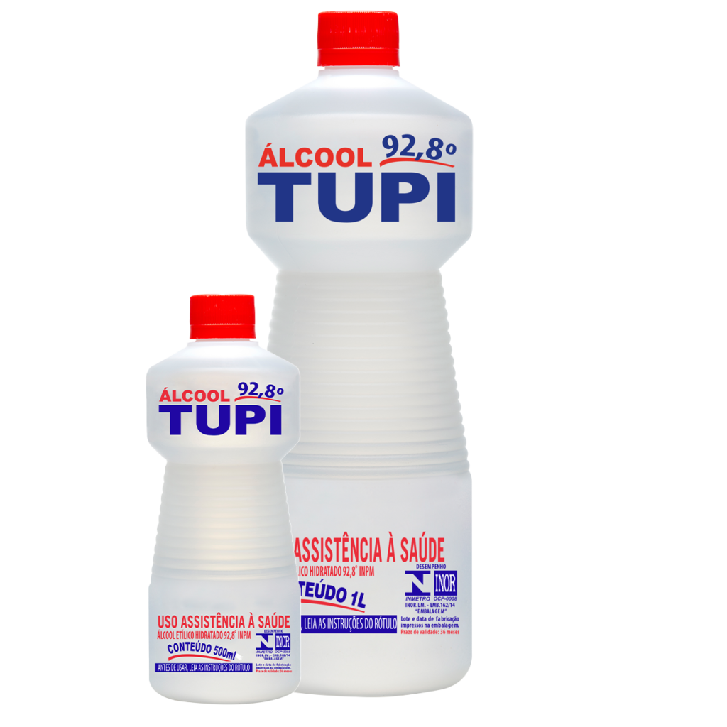 Álcool TUPI 92,8° INPM - Familia Tupi